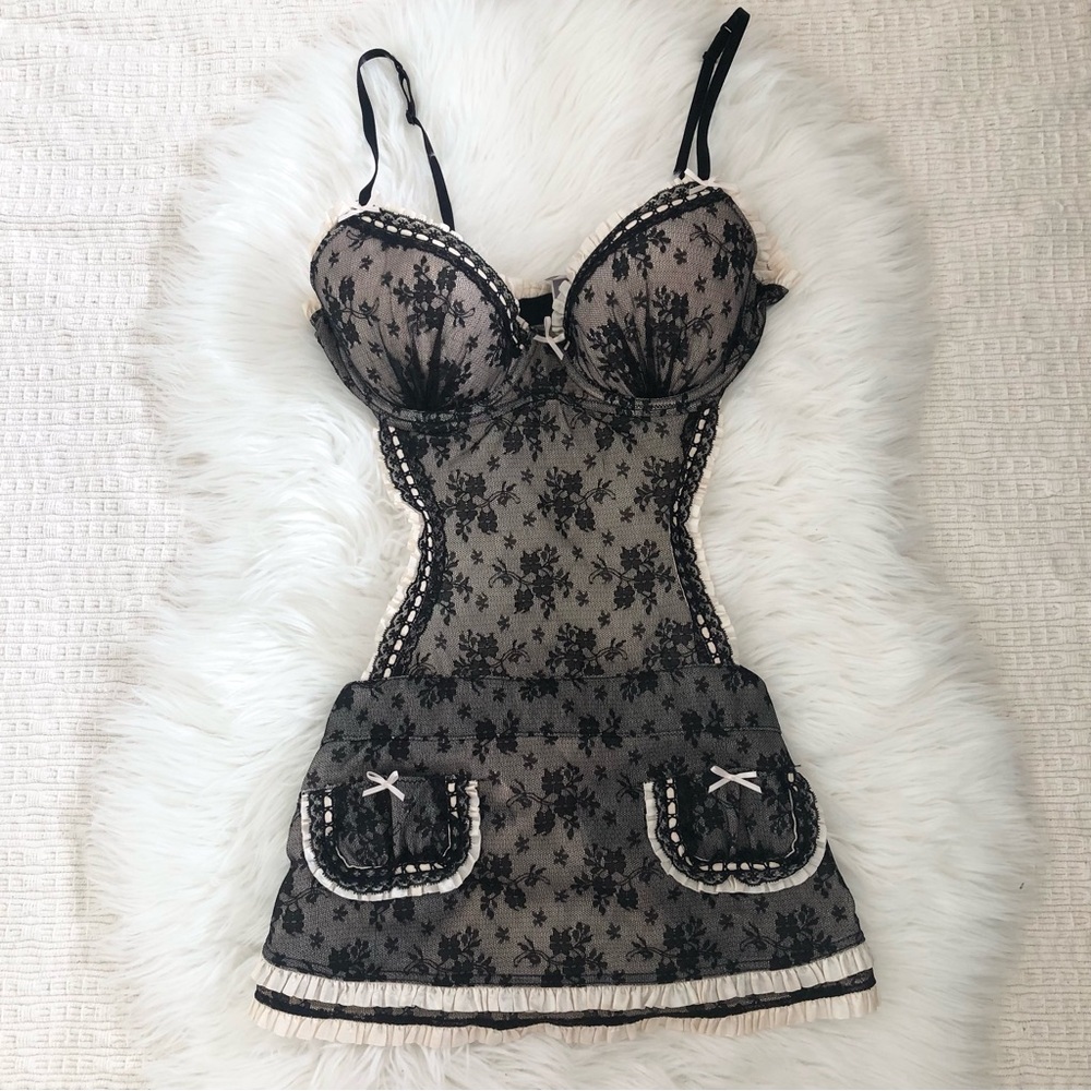 Victoria’s Secret French Maid Lace Lingerie - Gem